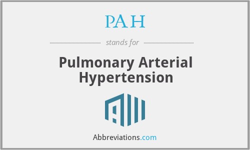 What does PAH stand for?