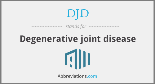 What does DJD stand for?