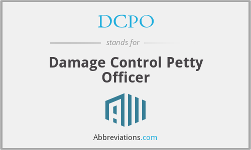 What does DCPO stand for?