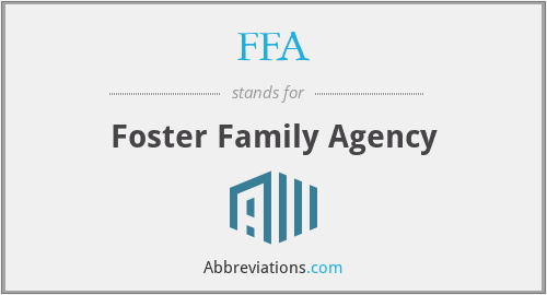 What does FFA stand for?