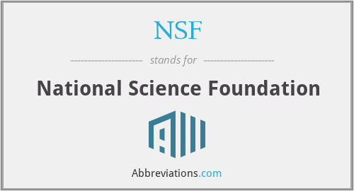 What does NSF stand for?
