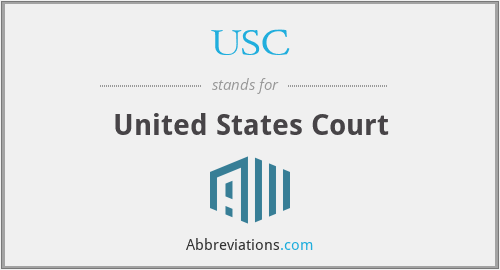 What does U.S.C stand for?