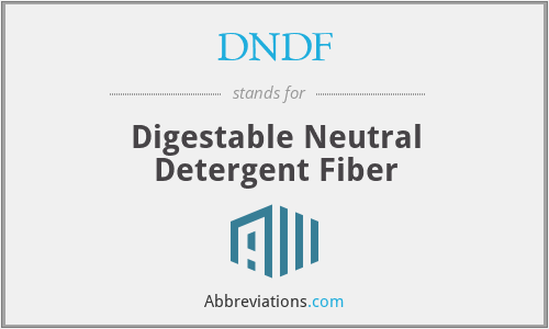 What does DNDF stand for?