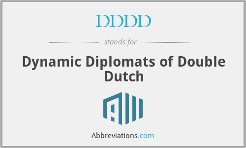 What does DDDD stand for?