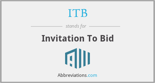 What does ITB stand for?