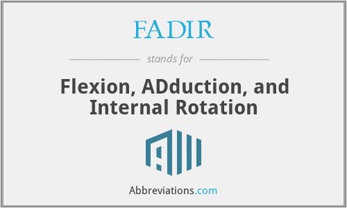 What does FADIR stand for?