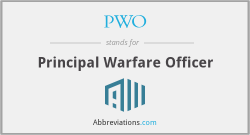 What does PWO stand for?