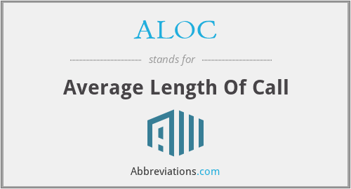 What does ALOC stand for?