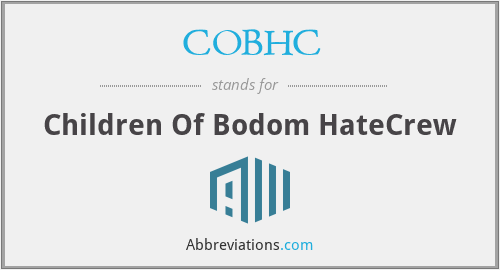 What does COBHC stand for?