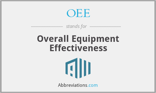 What does OEE stand for?