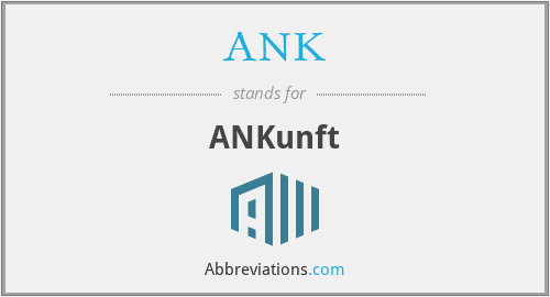 What does ANK stand for?