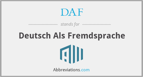 What does DAF stand for?