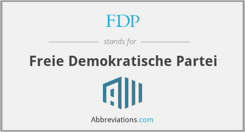 What does FDP stand for?