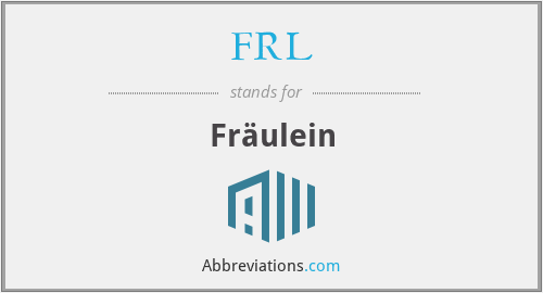 What does FRL stand for?