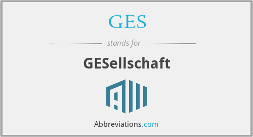 What does GES stand for?