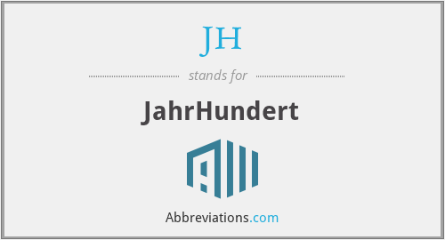 What does JH stand for?