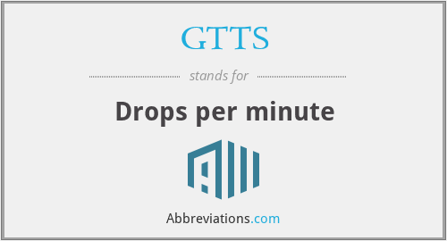 What does GTTS stand for?