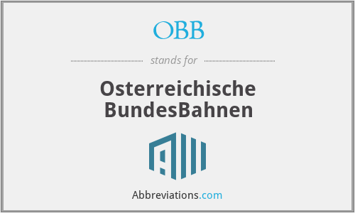 What does OBB stand for?