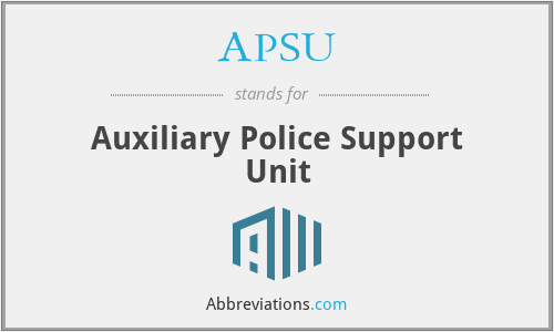 What does APSU stand for?