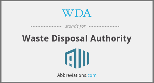 What does WDA stand for?
