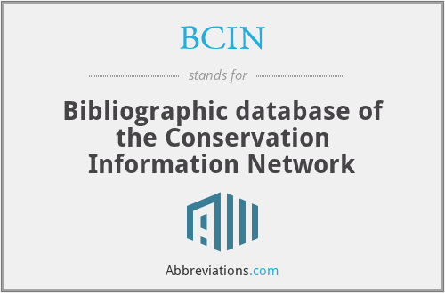 What does BCIN stand for?