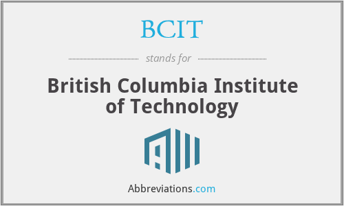 What does BCIT stand for?