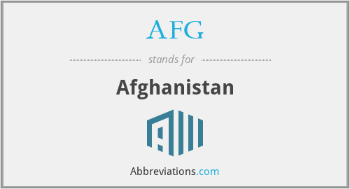 What does AFG stand for?
