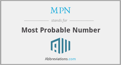 What does MPN stand for?