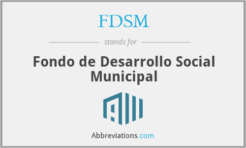 What does FDSM stand for?