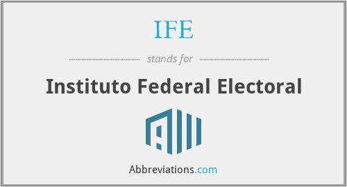 What does IFE stand for?