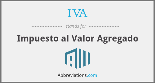 What does IVA stand for?