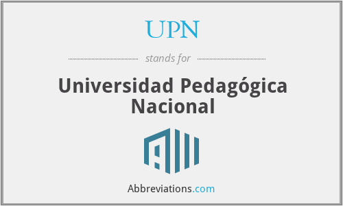 What does UPN stand for?