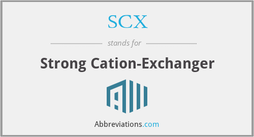 What does SCX stand for?