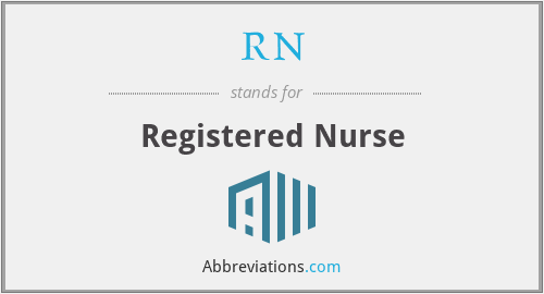 What does RN stand for?