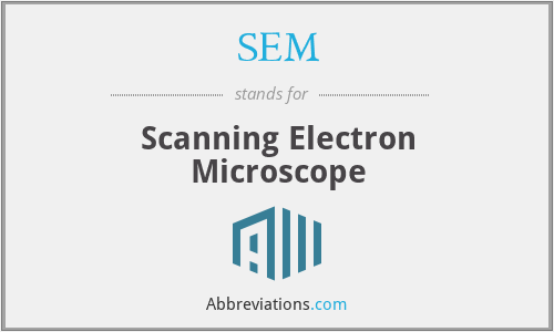 What does SEM stand for?