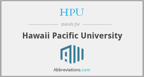 What does HPU stand for?