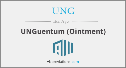 UNG - UNGuentum (Ointment)