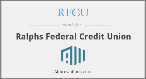 What does RFCU stand for?