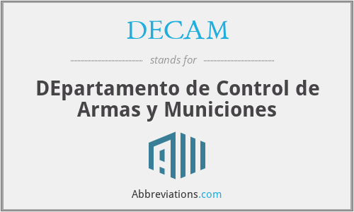 What does DECAM stand for?