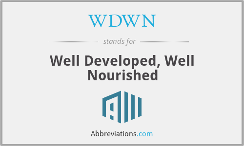 What does WDWN stand for?