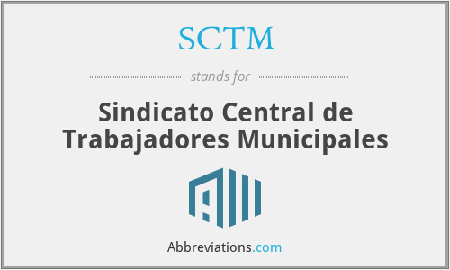 What does SCTM stand for?