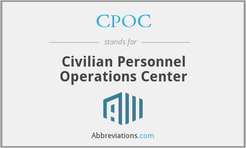 What does CPOC stand for?
