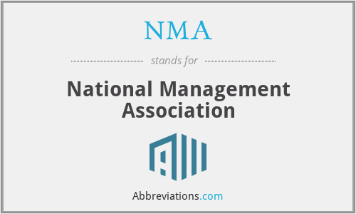 What does NMA stand for?