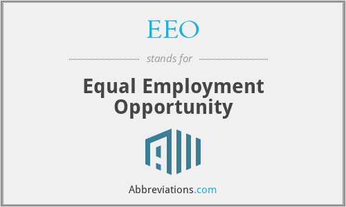 What does EEO stand for?