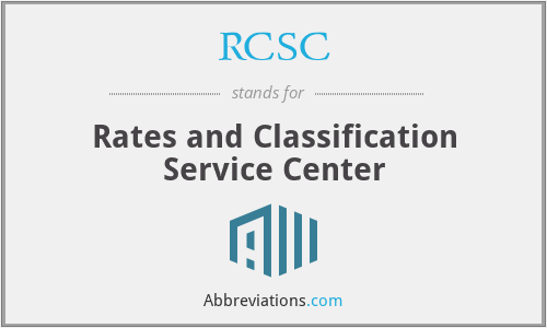 What does RCSC stand for?