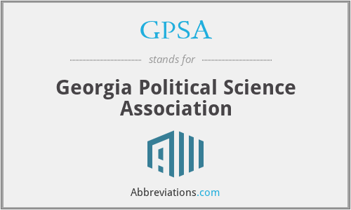 What does GPSA stand for?