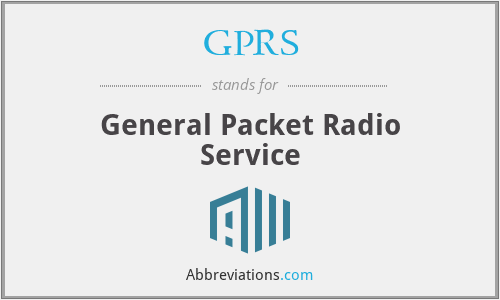 What does GPRS stand for?