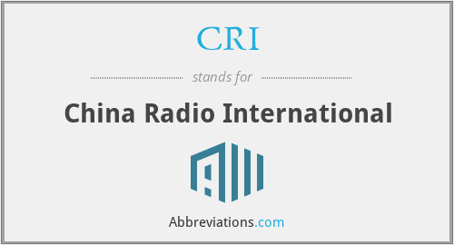 What does CRI stand for?