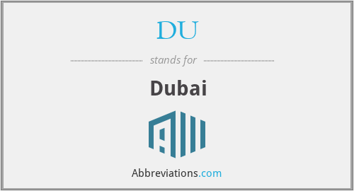 What is the abbreviation for Dubai?