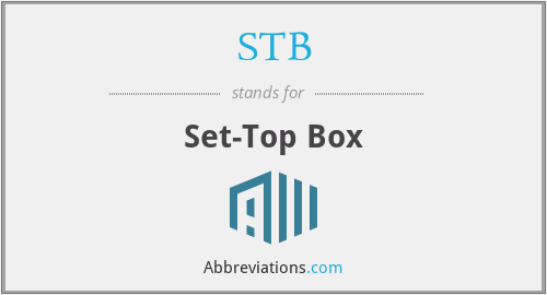 What does STB stand for?